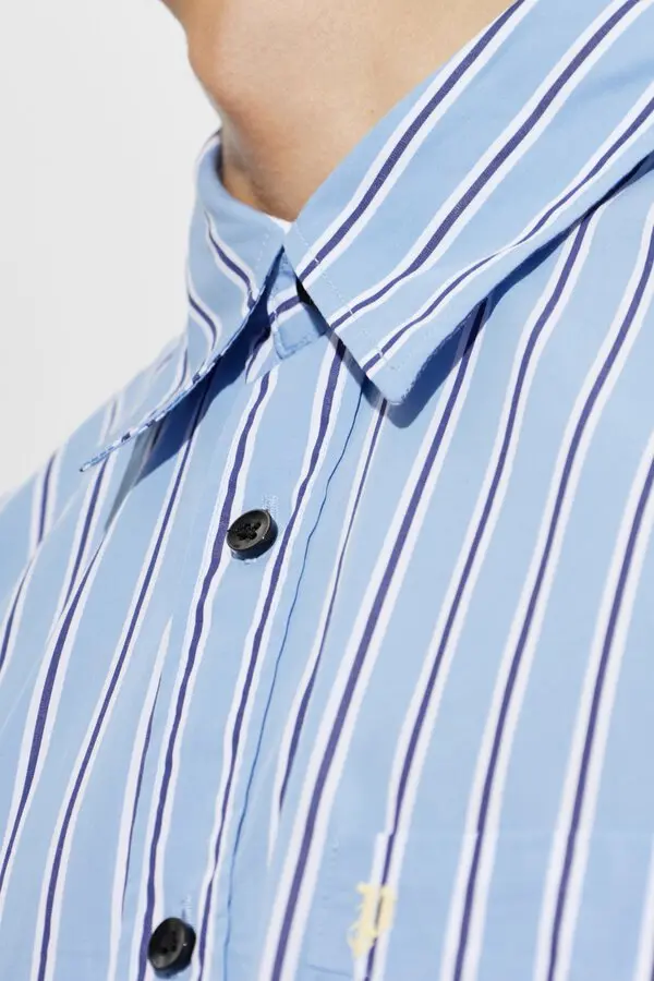 Palm Angels Shirt With Stripe Pattern