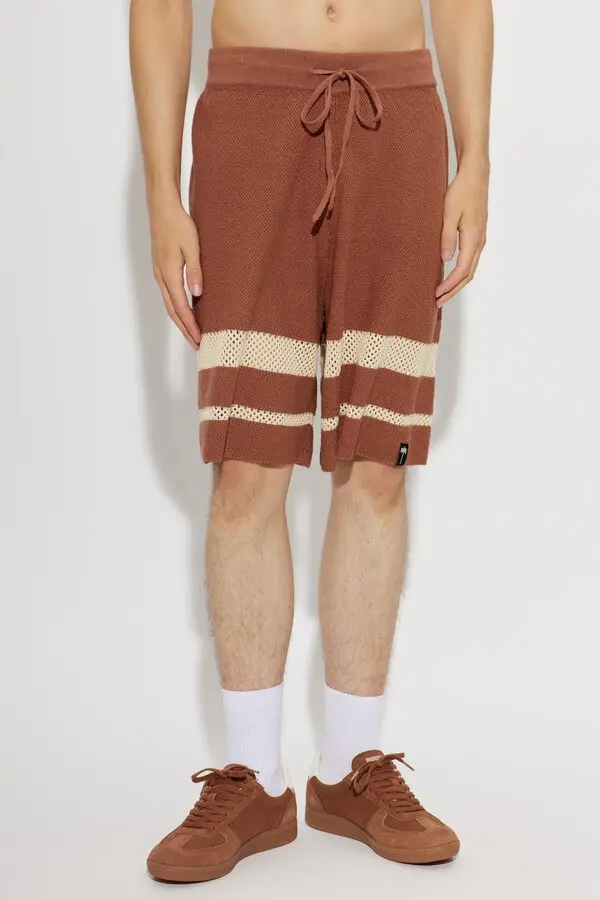 Palm Angels Shorts With Logo