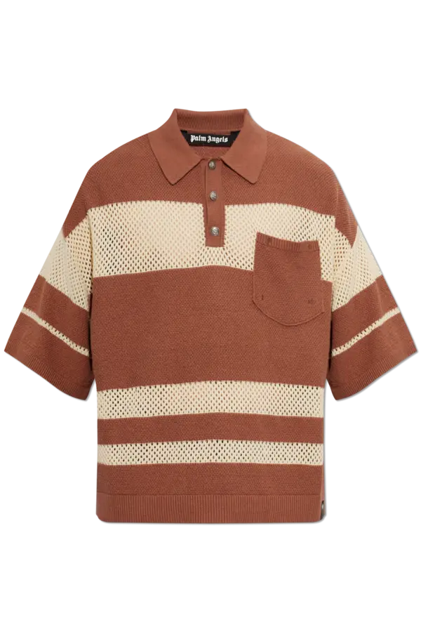Palm Angels Polo With Logo