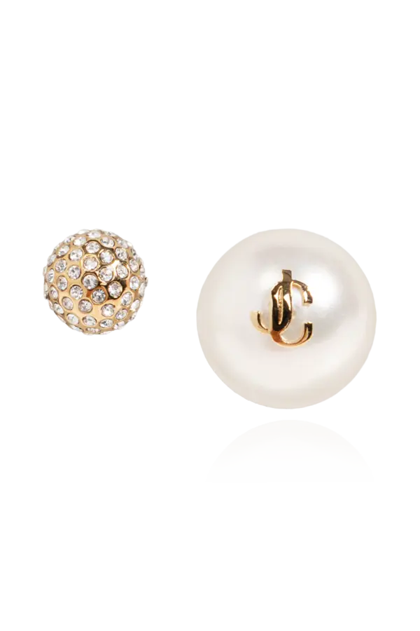 JIMMY CHOO Asymmetric Earrings