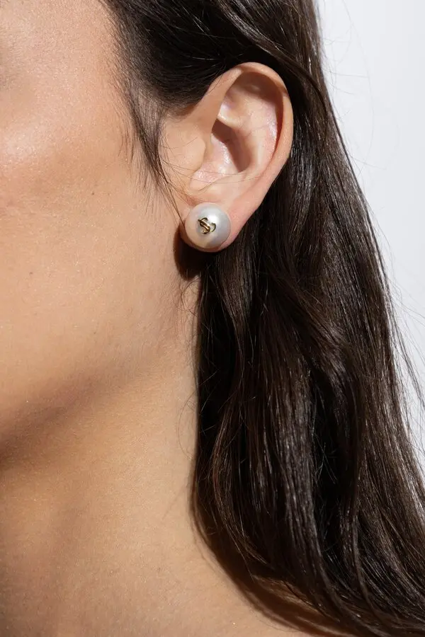 JIMMY CHOO Asymmetric Earrings