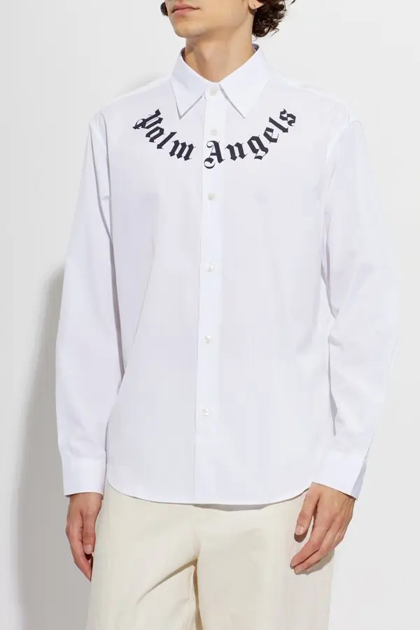 Palm Angels Shirt With Logo