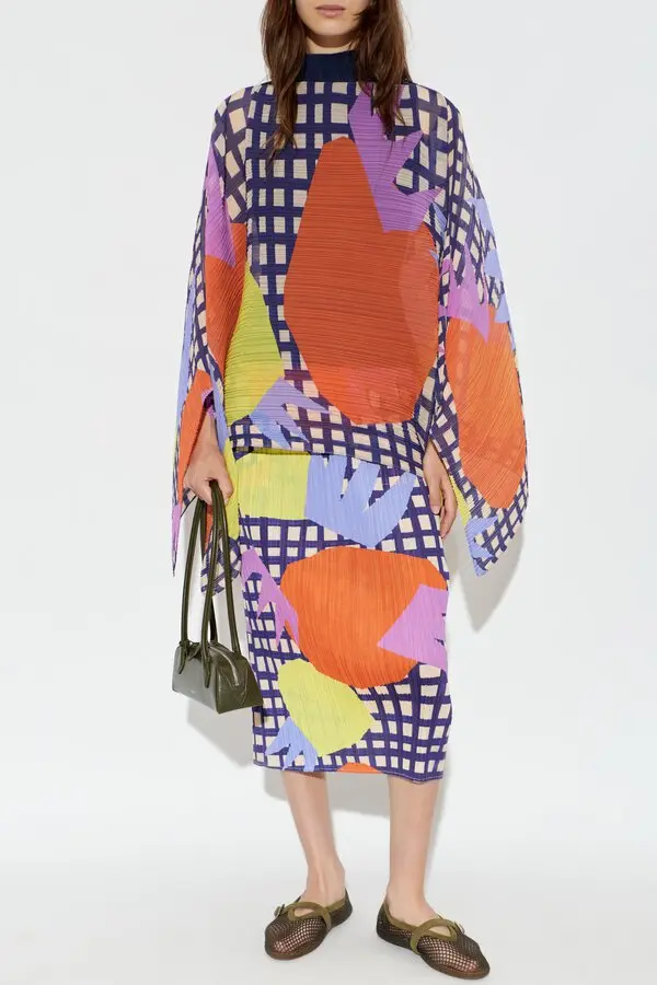 Issey Miyake Pleated Top