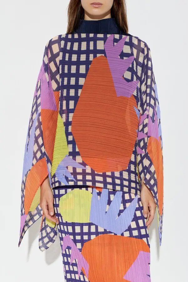 Issey Miyake Pleated Top