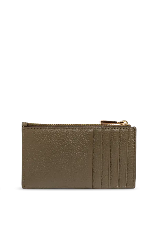 Michael Kors Leather Cardholder With Logo