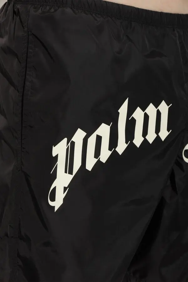 Palm Angels Logo Swim Shorts
