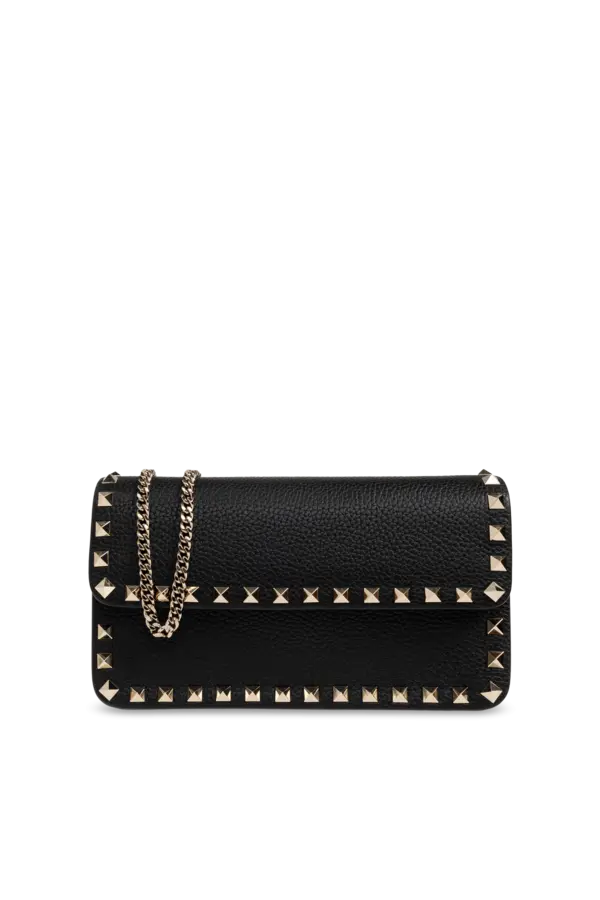 Valentino Garavani Leather Wallet On A Chain
