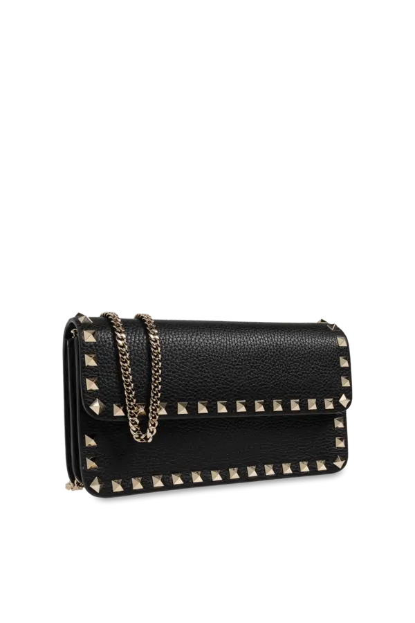 Valentino Garavani Leather Wallet On A Chain