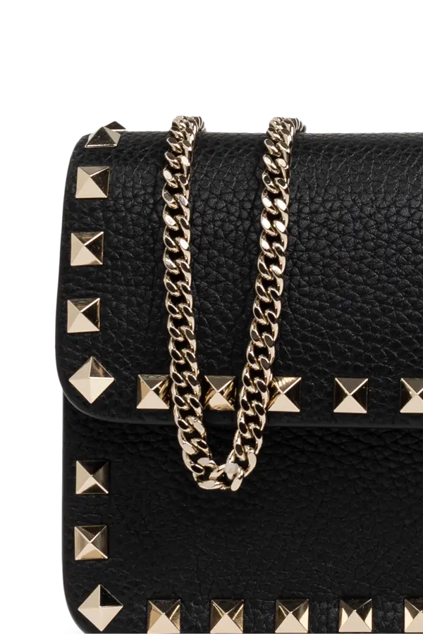 Valentino Garavani Leather Wallet On A Chain