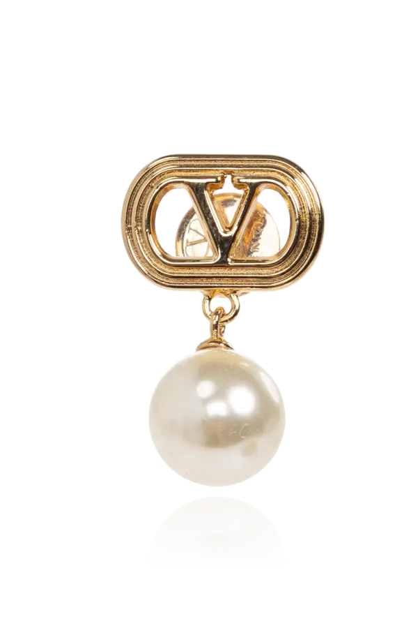 Valentino Garavani Glass Pearl Earrings