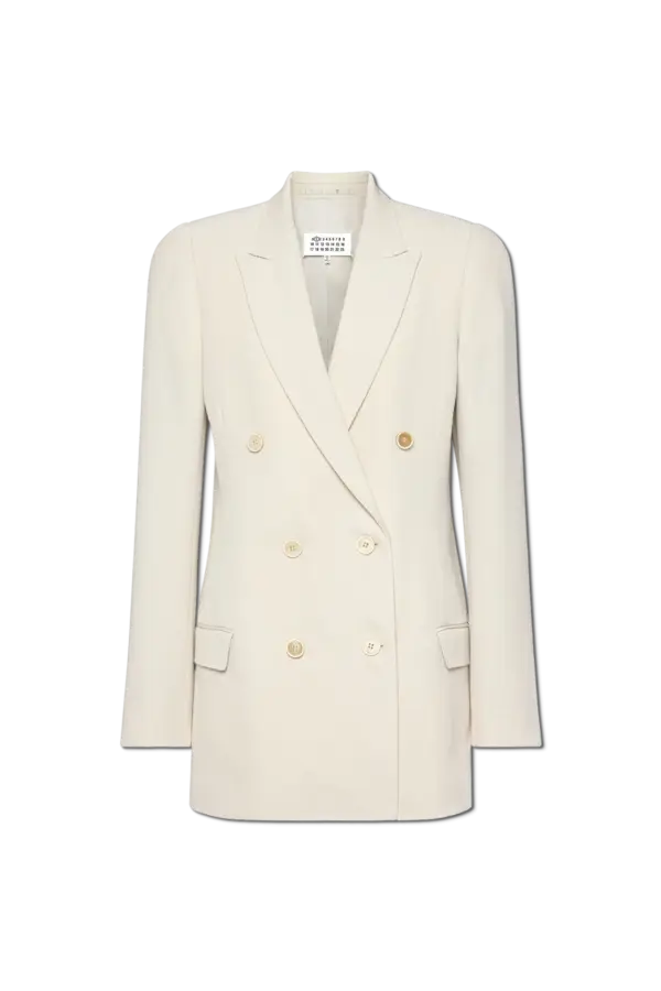 MAISON MARGIELA Double-breasted Wool Blazer