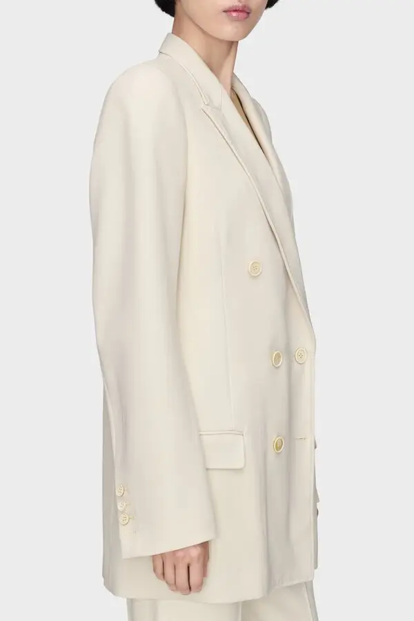 MAISON MARGIELA Double-breasted Wool Blazer