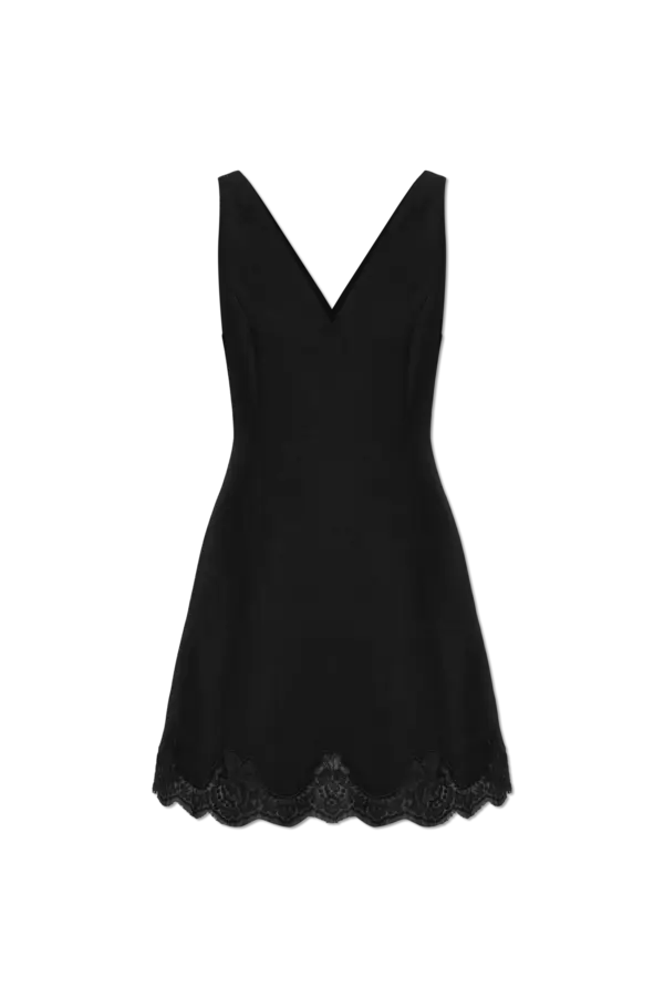 Valentino Garavani Dress With Lace Trim