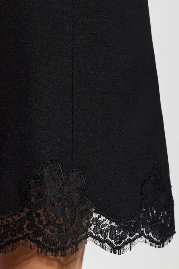 Valentino Garavani Dress With Lace Trim