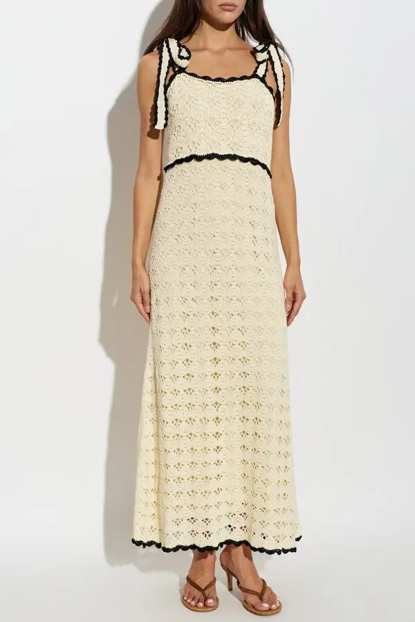 Zimmermann Crocheted Strappy Dress