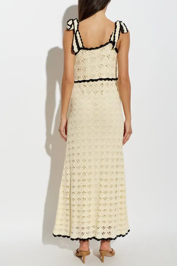 Zimmermann Crocheted Strappy Dress