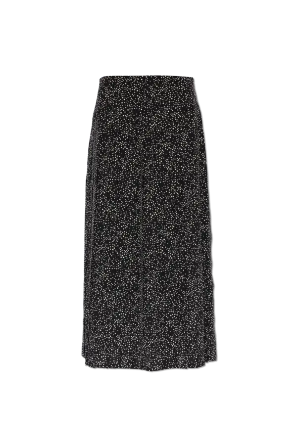Valentino Garavani Pleated Silk Skirt