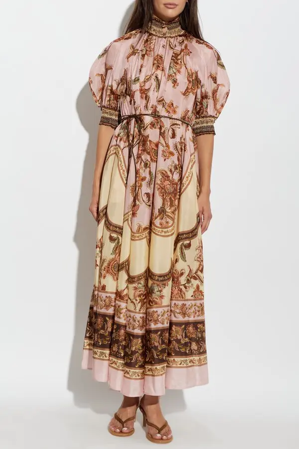 Zimmermann Silk Dress With Print