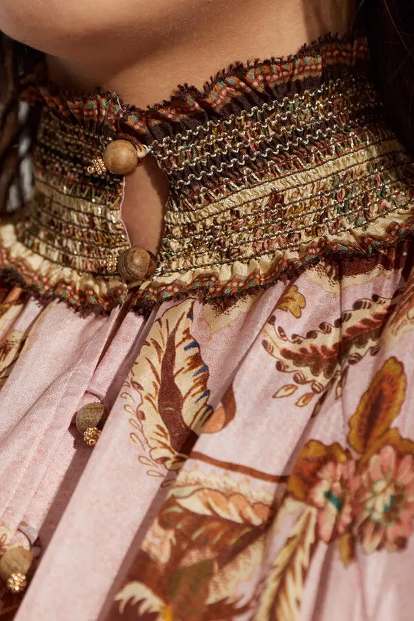 Zimmermann Silk Dress With Print