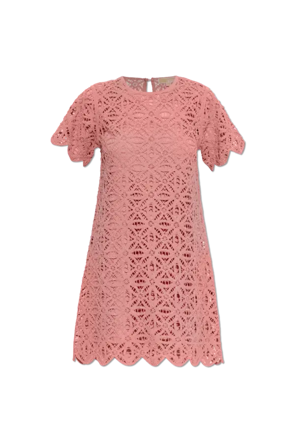 Michael Kors Dress With A Decorative Knit