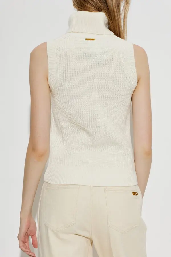 Michael Kors Sleeveless Turtleneck