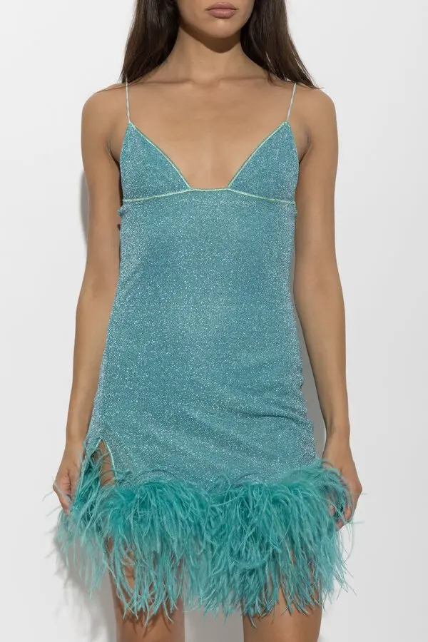 Oseree Feather Dress