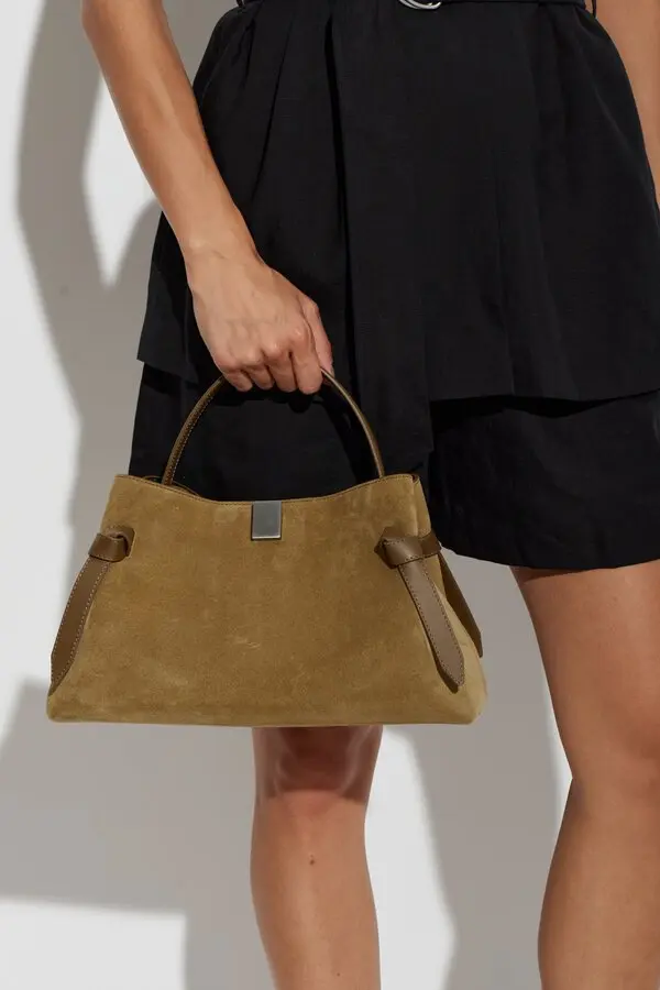Yuzefi Gyoza Handbag - Brown