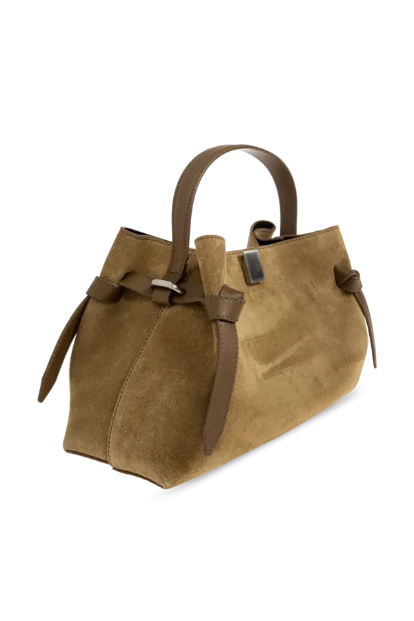Yuzefi Gyoza Handbag - Brown