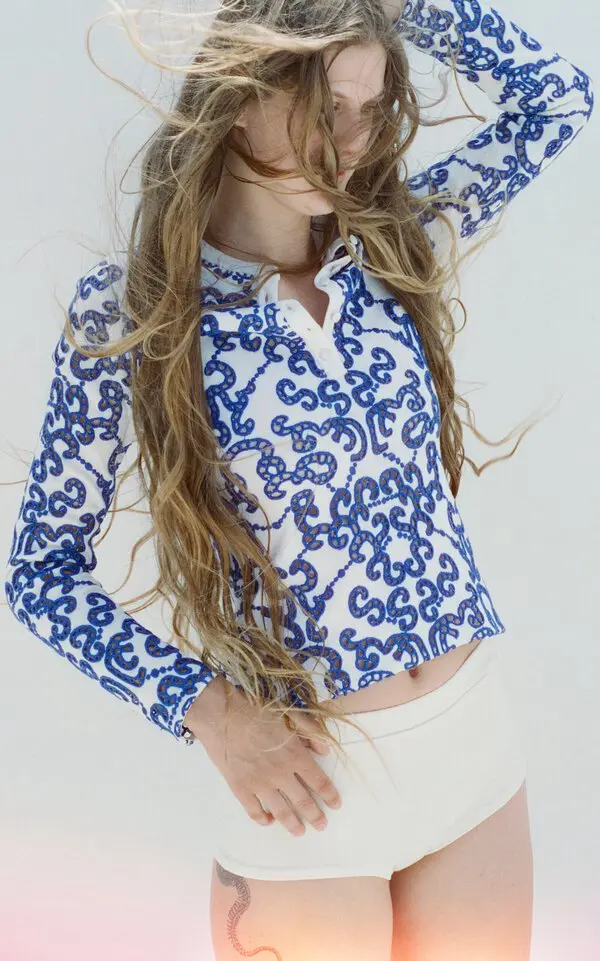 Gabriela Hearst Atoll Wool Top
