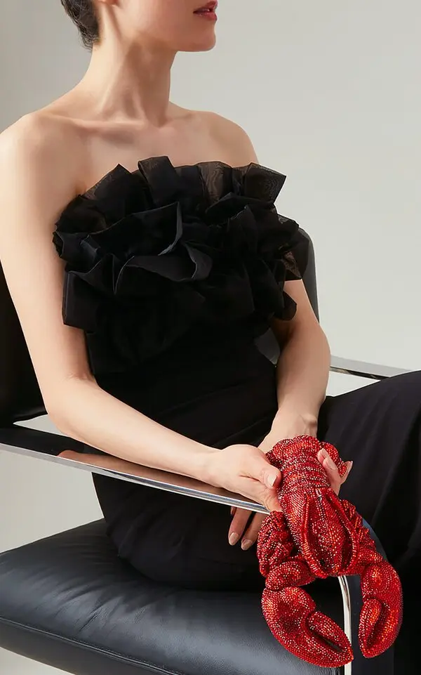 Judith Leiber Claudia Lobster Clutch
