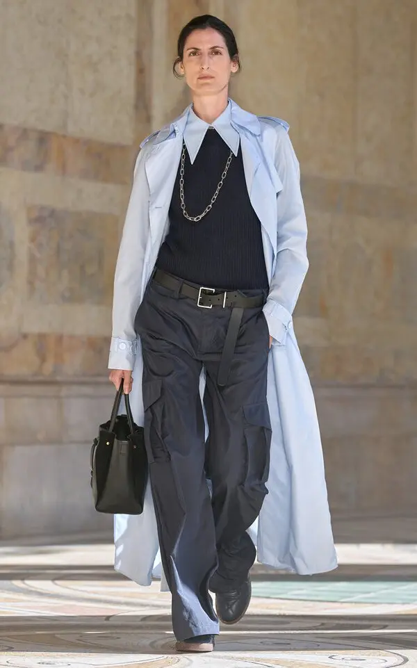 Gabriela Hearst Eos Silk Pants - Navy