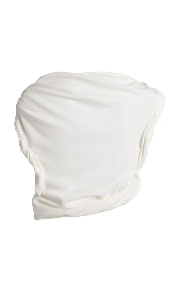 Christopher Esber Rolled Up Cotton-blend T-shirt - White