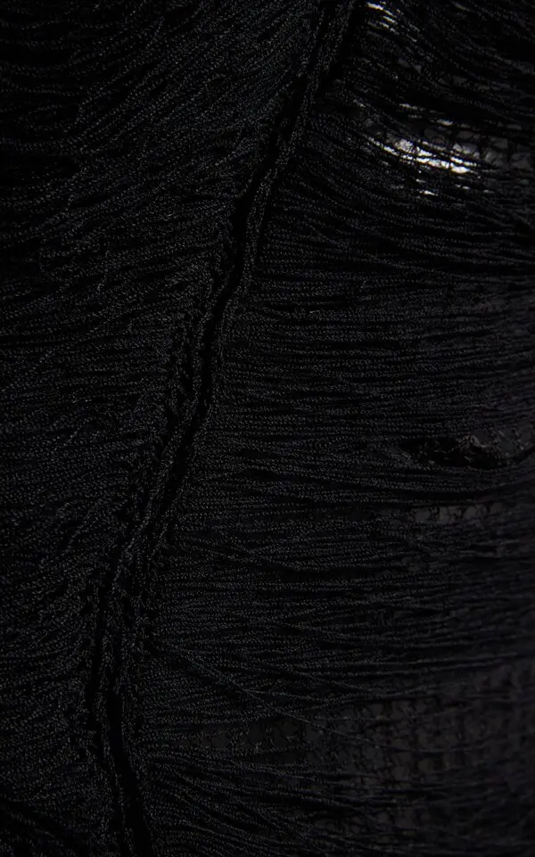 Christopher Esber Fringed Knit Maxi Dress