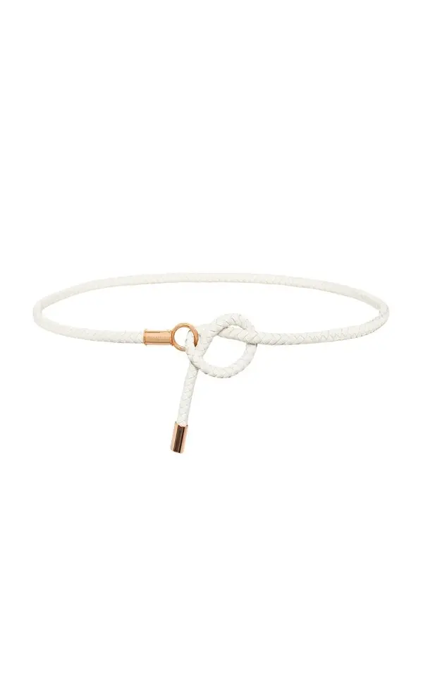Gabriela Hearst Rope Belt - Ivory