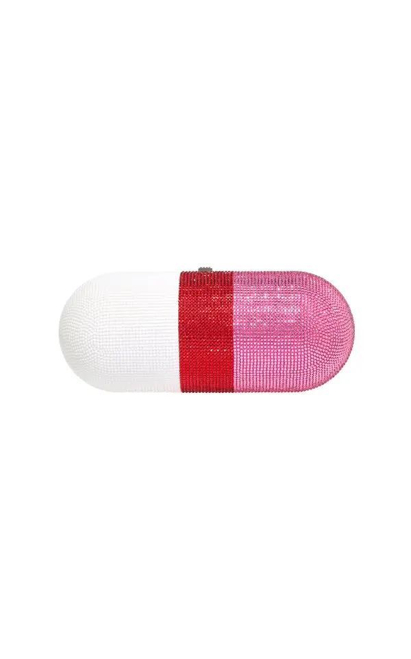 Judith Leiber Love Pill Capsule Clutch
