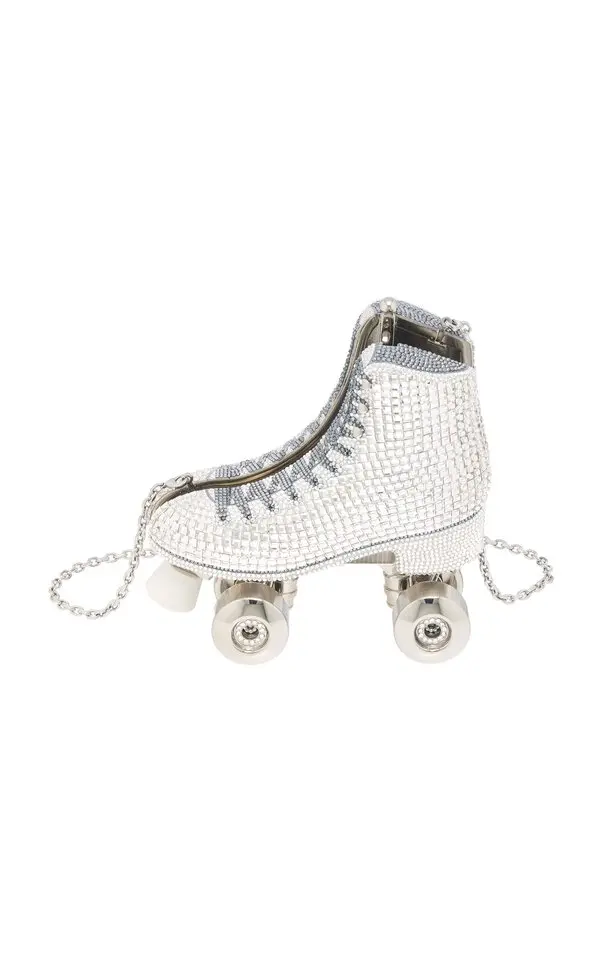 Judith Leiber Roxie Roller Skate Clutch
