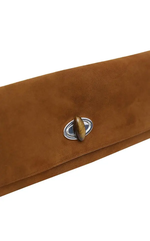 Christopher Esber Buki Suede Clutch