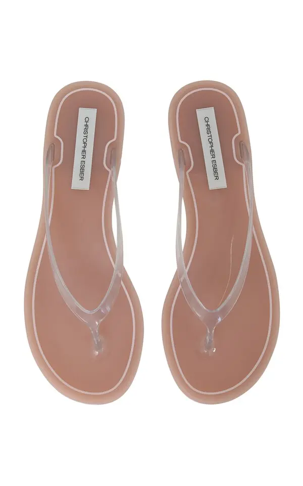 Christopher Esber Jo Flip Flop - Pink
