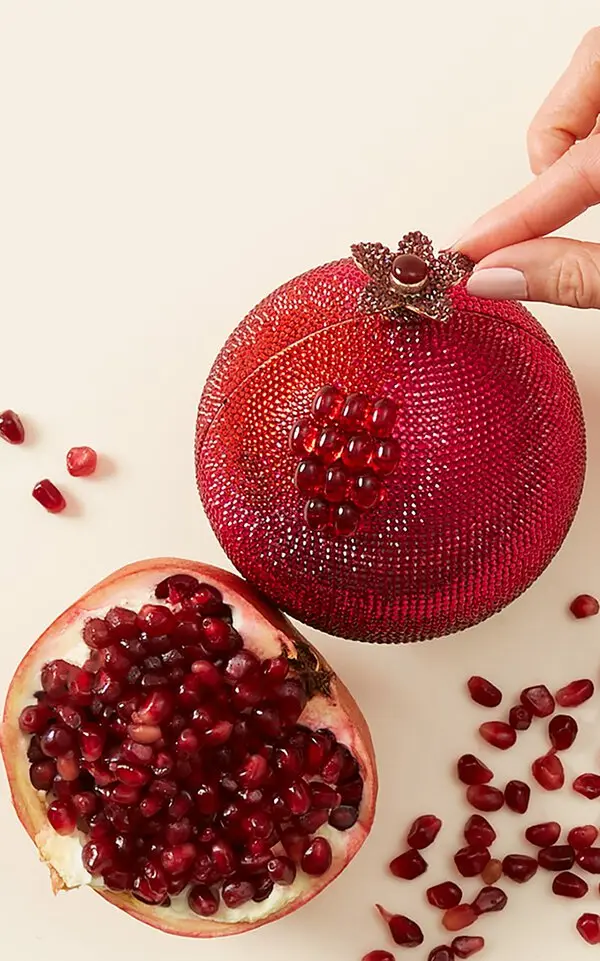 Judith Leiber Pomegranate Clutch