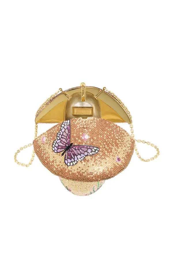 Judith Leiber Bella Mushroom Clutch