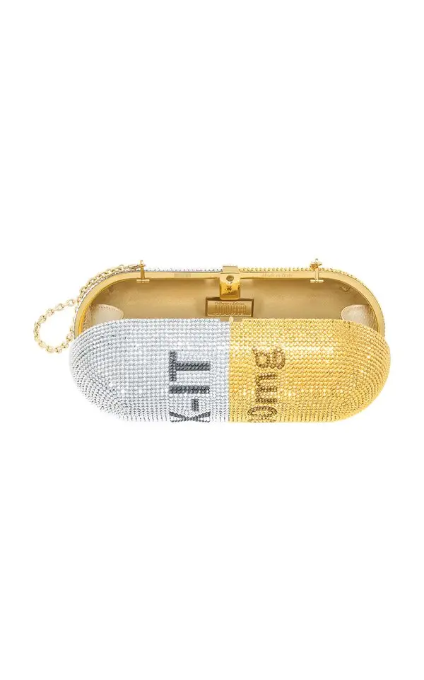 Judith Leiber Pill Capsule Clutch