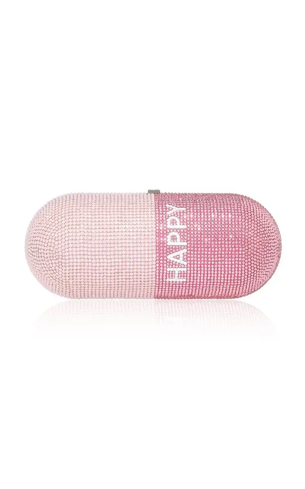 Judith Leiber Happy Pill Capsule Clutch