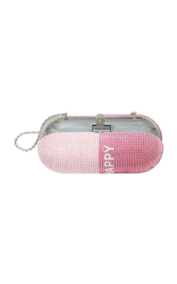 Judith Leiber Happy Pill Capsule Clutch