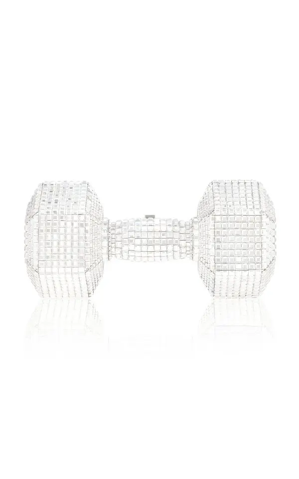 Judith Leiber Disco Dumbbell Clutch