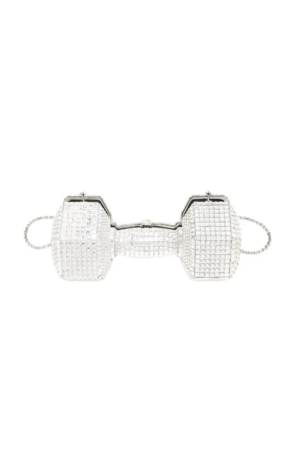 Judith Leiber Disco Dumbbell Clutch