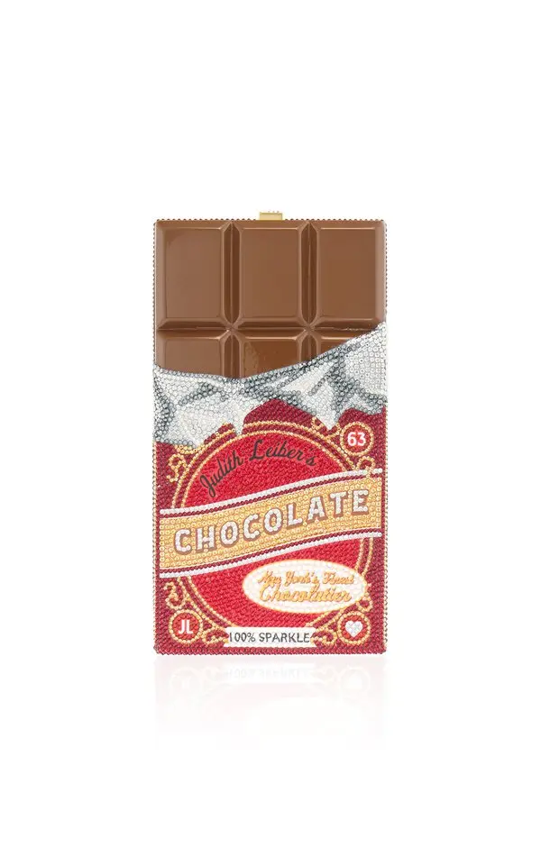 Judith Leiber Milk Chocolate Candy Bar Clutch