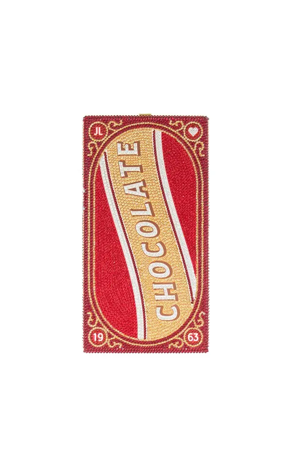 Judith Leiber Milk Chocolate Candy Bar Clutch