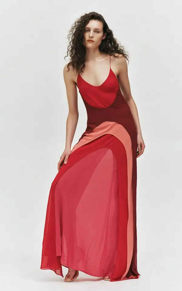 Christopher Esber Glacis Silk Gown