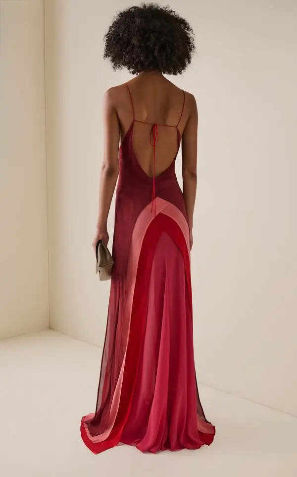 Christopher Esber Glacis Silk Gown