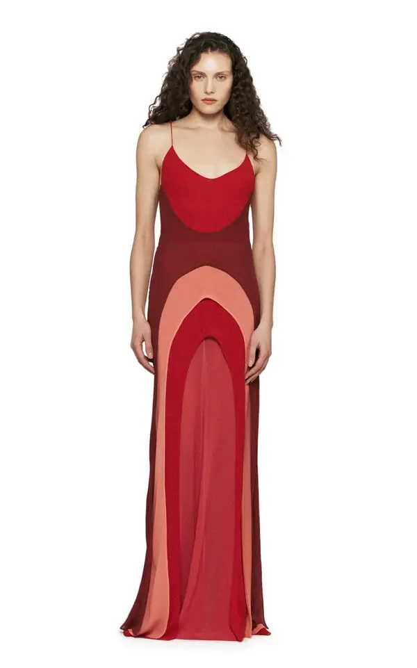 Christopher Esber Glacis Silk Gown